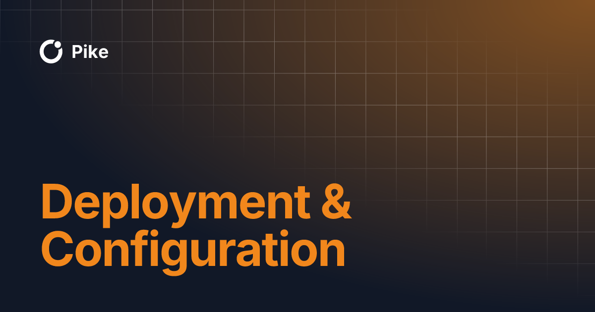 Deployment & Configuration | Pike